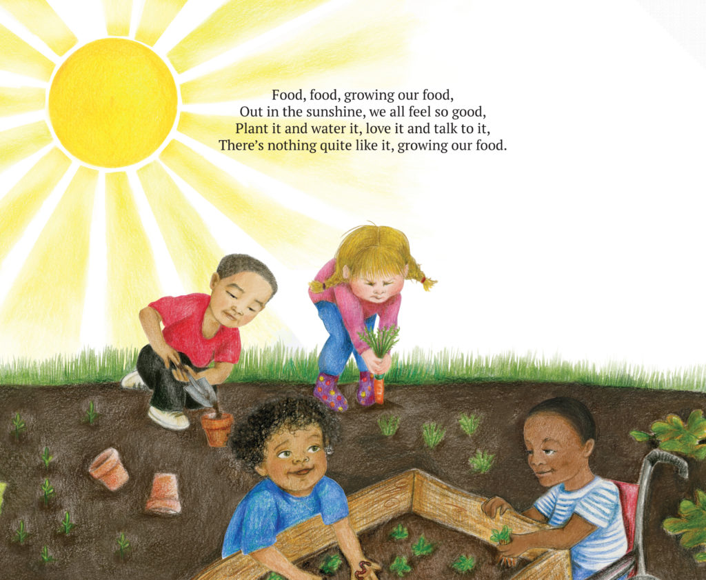 NEW BILINGUAL CHILDREN’S BOOK! FOOD, FOOD, FABULOUS FOOD